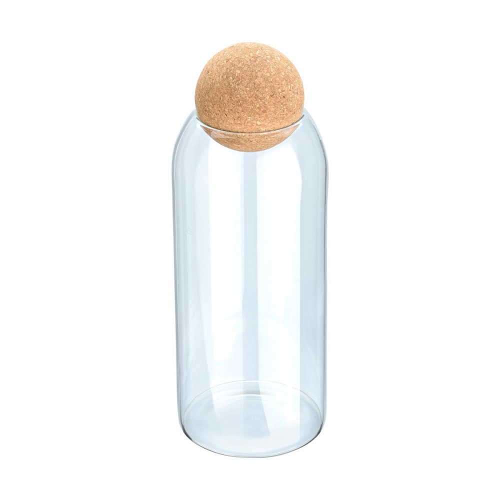 ESTIA ΔΟΧΕΙΟ ΑΠΟΘΗΚΕΥΣΗΣ ΓΥΑΛΙΝΟ 950ml ΜΕ ΚΑΠΑΚΙ ΦΕΛΛΟΥ