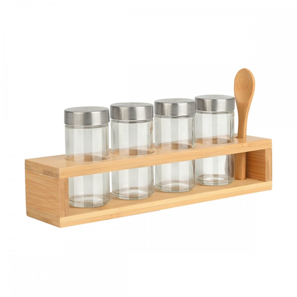 ESTIA ΔΟΧΕΙΑ ΜΠΑΧΑΡΙΚΩΝ BAMBOO ESSENTIALS ΓΥΑΛΙΝΑ ΣΕΤ 6 ΤΕΜ ΜΕ ...